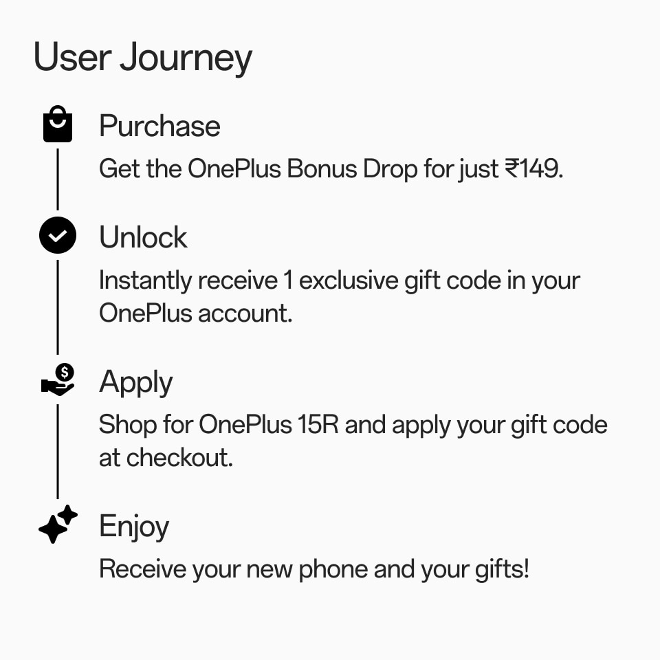 Buy OnePlus 15R Bonus Drop Online - OnePlus (India)